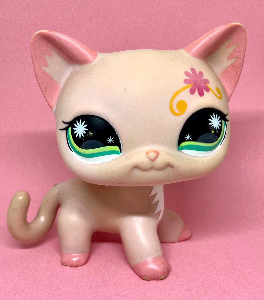 Littlest Pet Shop LPS Authentic Jumbo Deco Pet Shorthair Cat / - Etsy