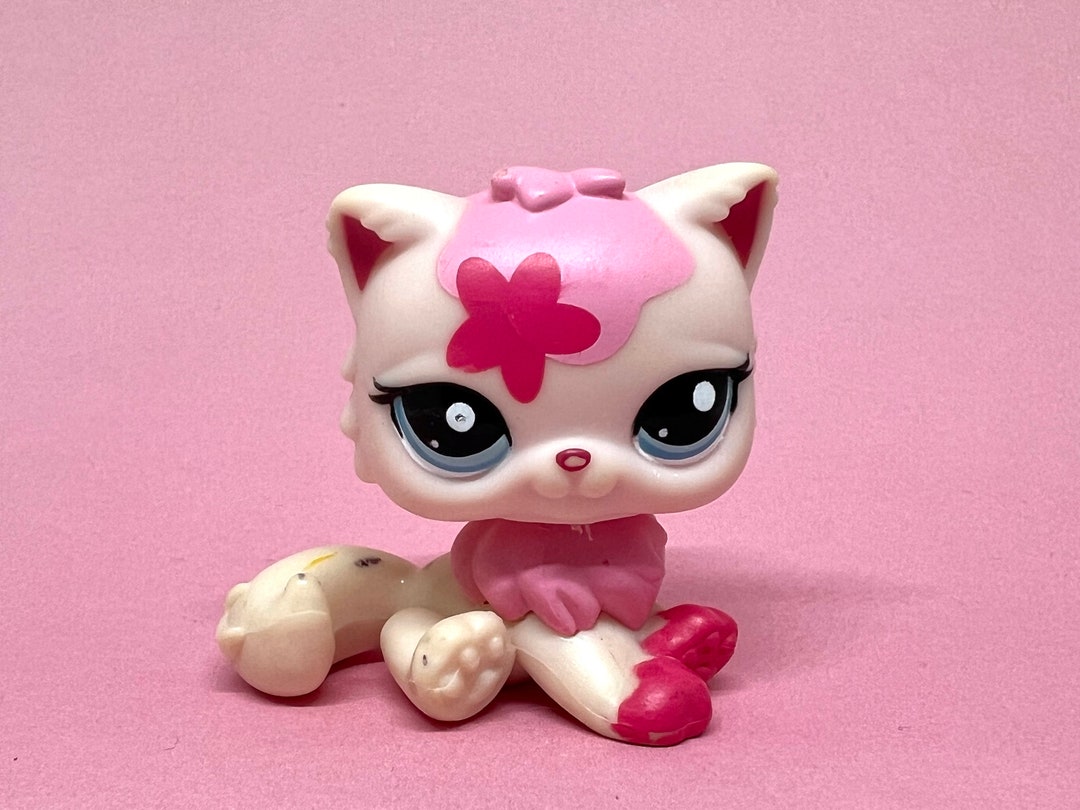 Littlest Pet Shop Authentic LPS Persian Cat 2532 / Vintage Hasbro - Etsy