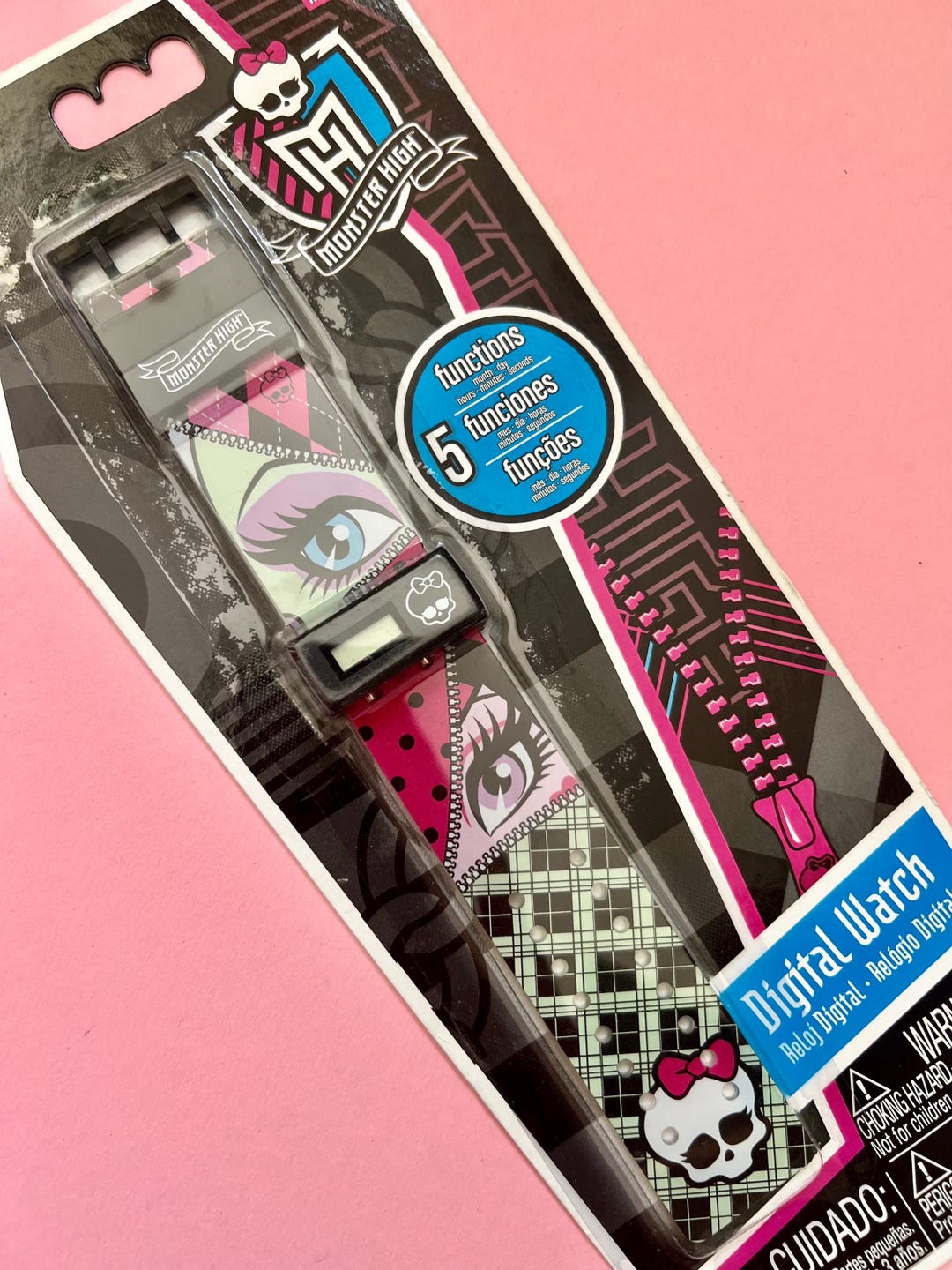 Monster High Vintage EURO Digital Watch 2000s Kids Halloween Frankie ...