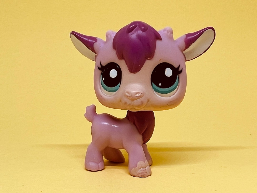 Littlest Pet Shop Authentic LPS Goat #2533 / Vintage Hasbro - Etsy