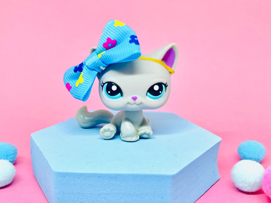 Littlest Pet Shop Authentic LPS Rare Blind Bag Sitting Shorthair Cat ...