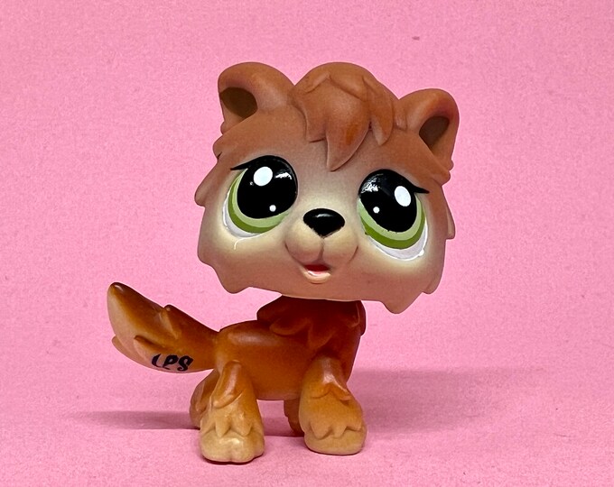 Littlest Pet Shop Authentic LPS Timber Wolf #2141 / Vintage Hasbro - Etsy
