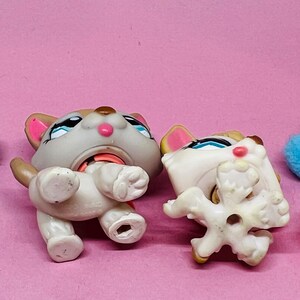LPS Littlest Pet Shop Authentic Husky 1013 and Baby Puppy Husky 1012 ...