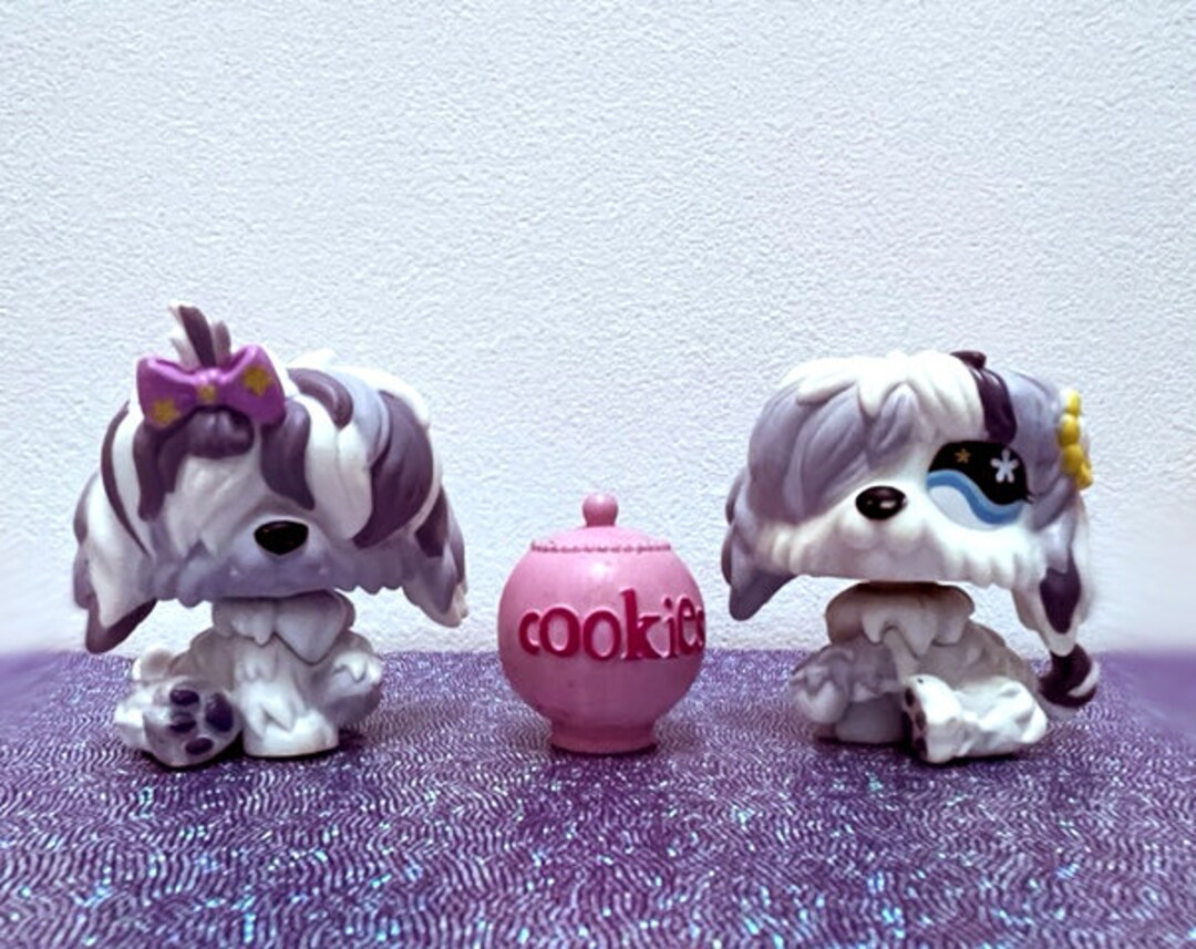 Littlest Pet Shop Authentic LPS Sheepdog 465 466 Vintage - Etsy