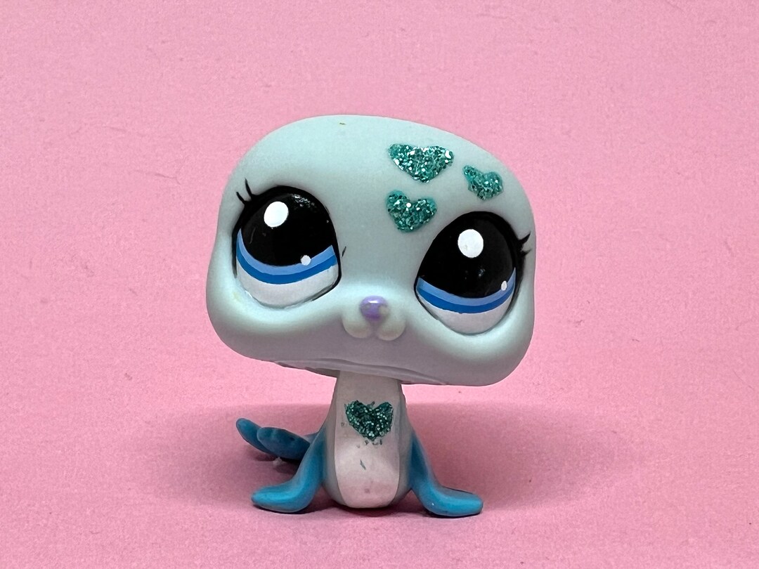 Littlest Pet Shop Authentic LPS Glitter Seal 2284 / Vintage Toy by ...