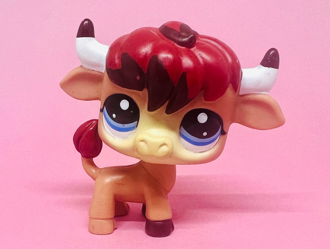Littlest Pet Shop Authentic Bull #2522 / LPS Vintage Hasbro - Etsy