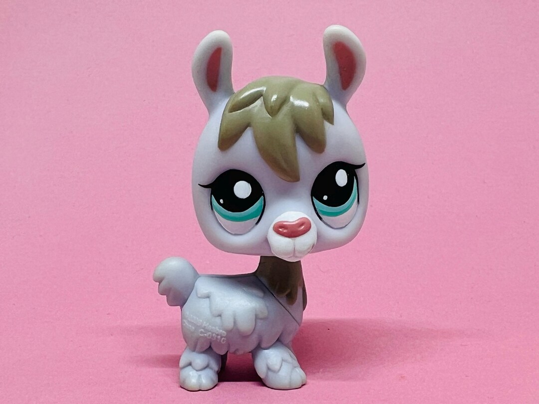 LPS Littlest Pet Shop Authentic Llama Alpaca #1937 / Vintage Hasbro ...