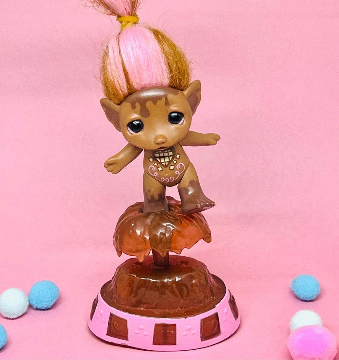 Zelfs Troll Chocolate Fountain Collectible Retro Action Figure ...