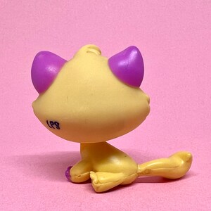 Littlest Pet Shop Authentic LPS Bon Bon Tabby Cat 2406 / Vintage Hasbro ...