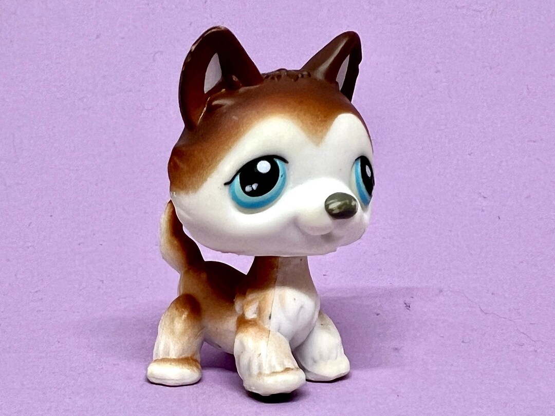 Littlest Pet Shop Authentic LPS Husky 68 / Vintage Toy by - Etsy