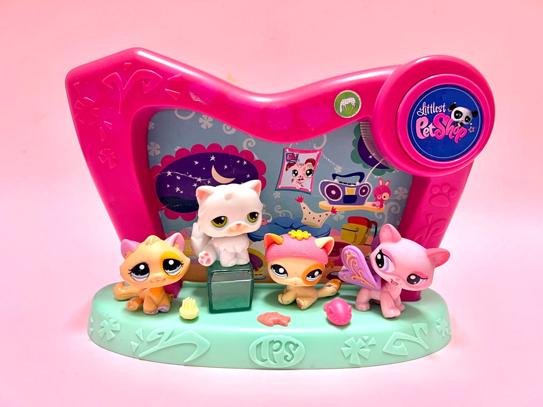 LPS Littlest Pet Shop Authentic Diorama Light-up Cats: Shorthair ...