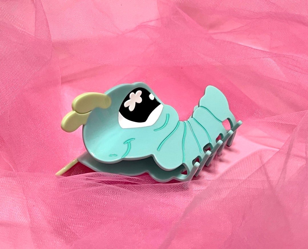 LPS Caterpillar Littlest Pet Shop Cricket Bug Hair Claw Clip Accessory ...