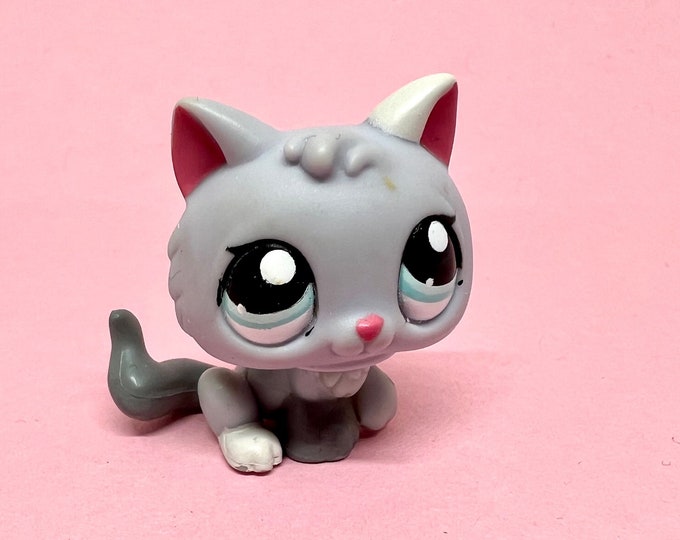 Littlest Pet Shop Authentic LPS Kitten Cat #1301 / Vintage Hasbro - Etsy