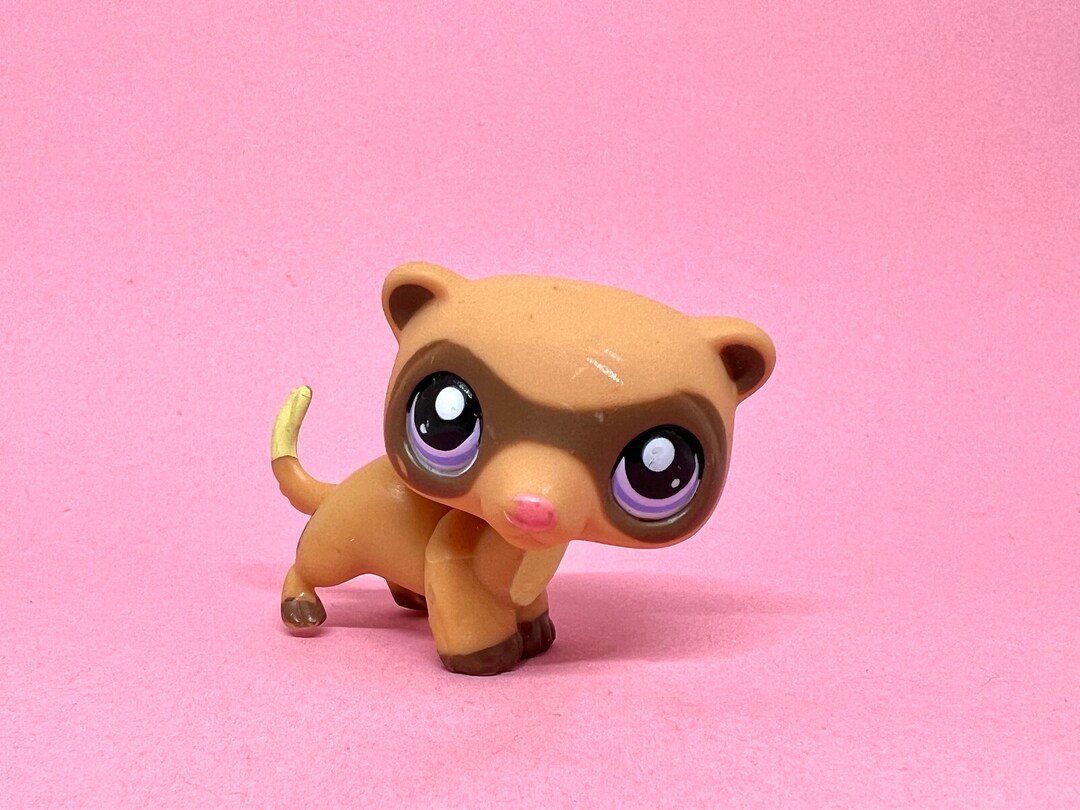 Littlest Pet Shop Authentic Rare Ferret 1612 LPS Vintage Hasbro - Etsy