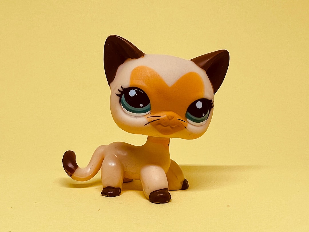 Littlest Pet Shop Authentic LPS Shorthair Cat #3573 / Main 5 / Vintage ...