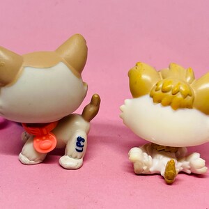 LPS Littlest Pet Shop Authentic Husky 1013 and Baby Puppy Husky 1012 ...