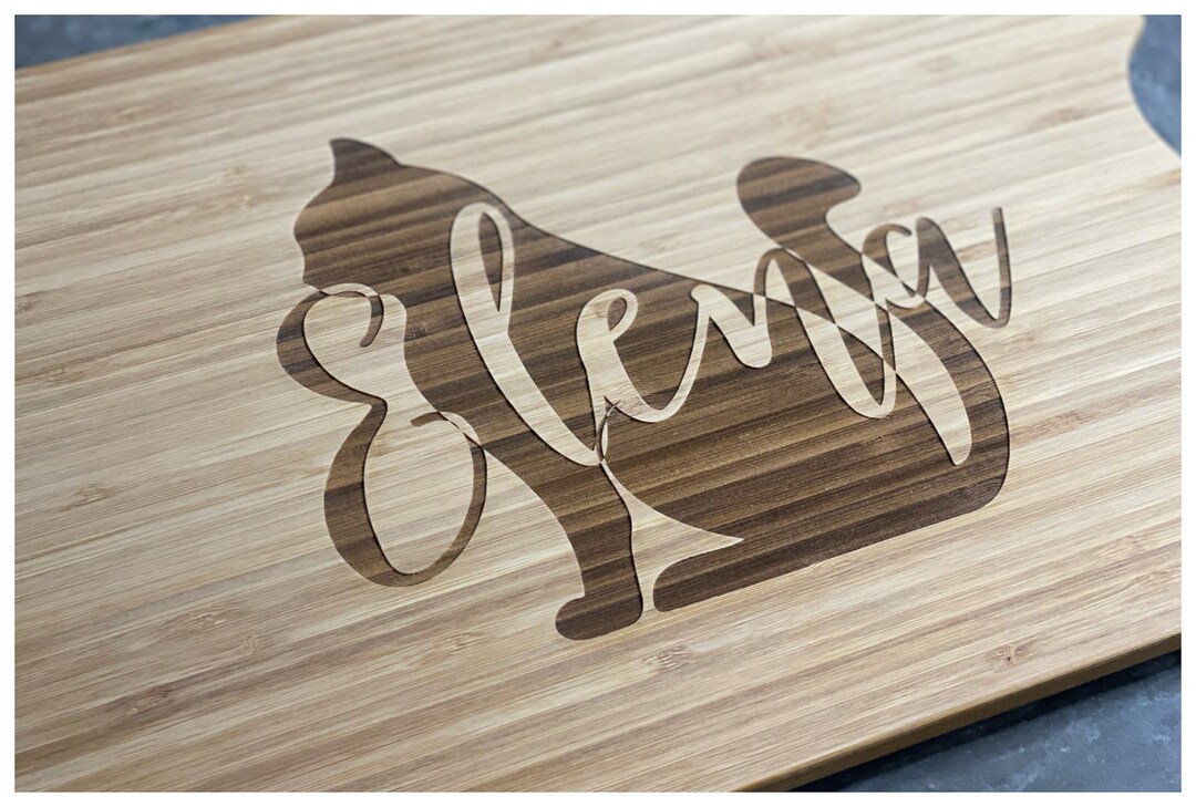 Cat Name Bamboo Cart Lid hogsma Cart Topper Raskog Utility - Etsy