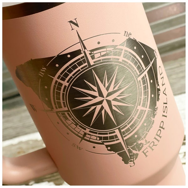 Compass Rose Water Bottle - Etsy