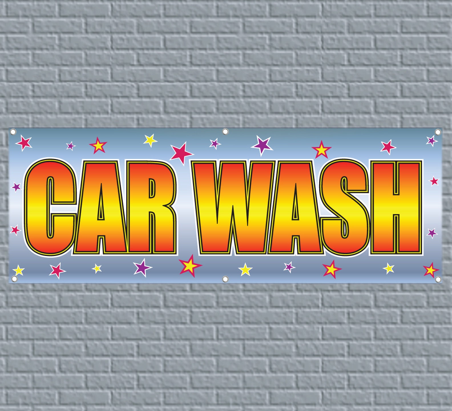 Car Wash Vinyl Banner Sign - Etsy