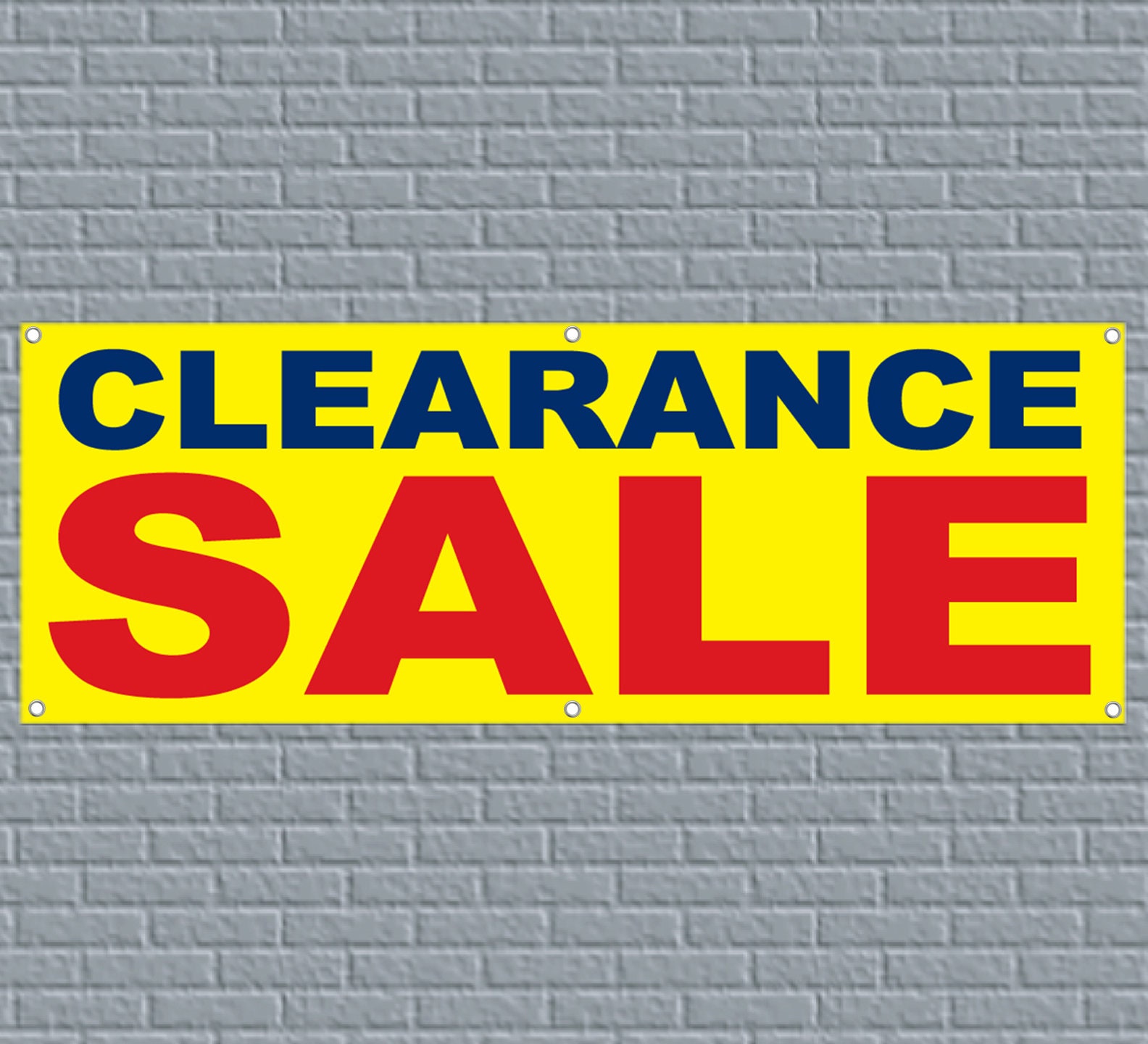Big Clearance Sale Vinyl Banner Retail Store Sign - Etsy