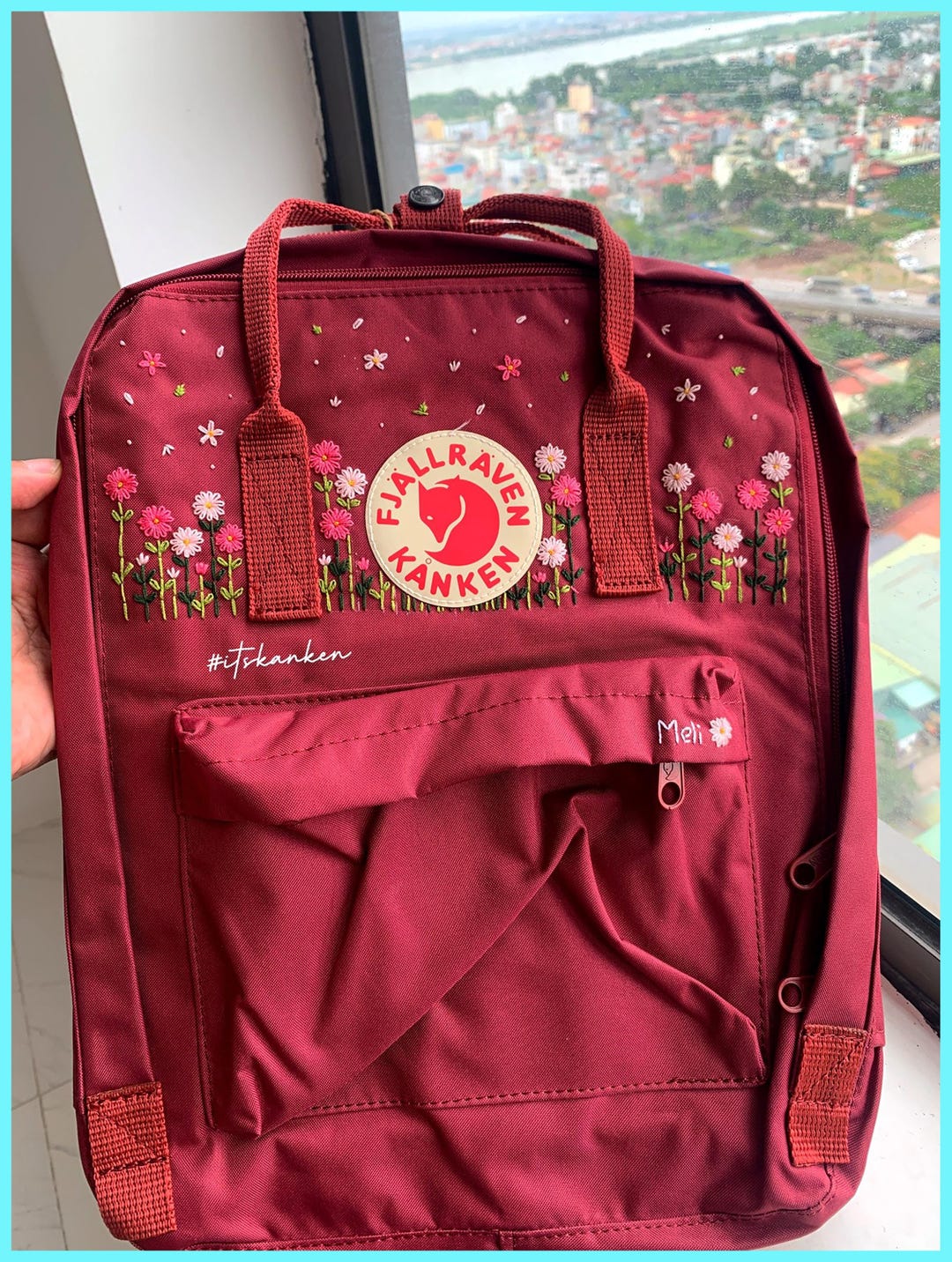 Alice in Borderland Theme Hand Embroidery, Fjallaraven Kanken Backpack ...