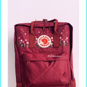 Alice in Borderland Theme Hand Embroidery, Fjallaraven Kanken Backpack ...