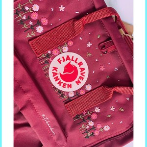 Alice in Borderland Theme Hand Embroidery, Fjallaraven Kanken Backpack ...