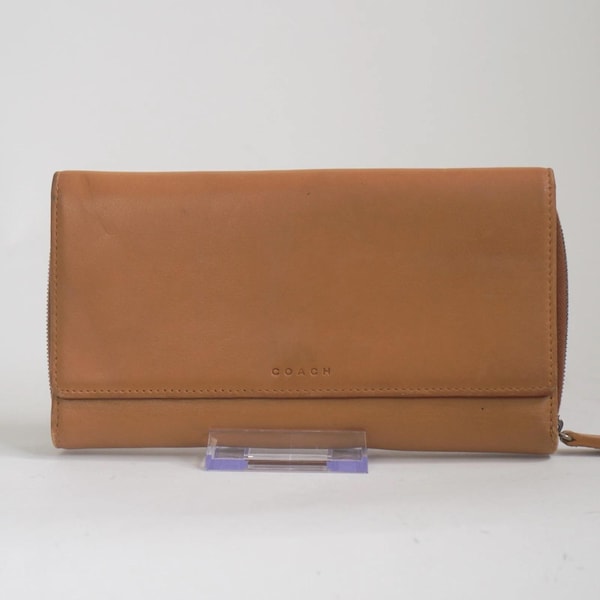 Tan Coach Wallets - Etsy