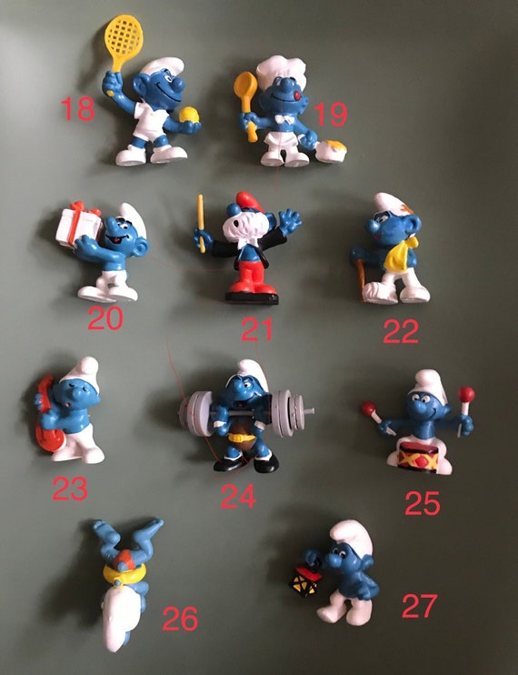 Original Smurfs Vintage Figurine Made in W. Germany Peyo - Etsy