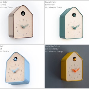 Cuckoo Clock - Unique Modern Design - Table / Wall Clock (GSME01) - Etsy