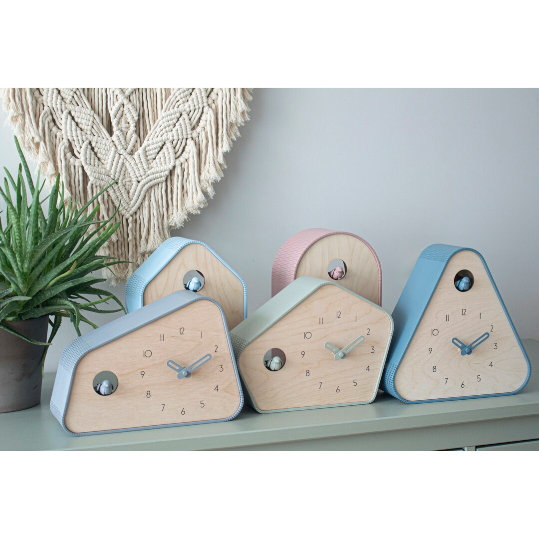 Cuckoo Clock - Unique Modern Design - Table / Wall Clock - Etsy