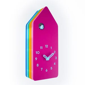Unique Modern Cuckoo Clock - Multi Colored - Etsy