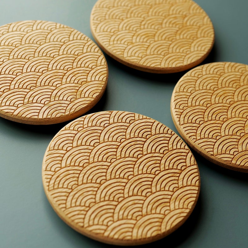 Japanese Coasters - Etsy