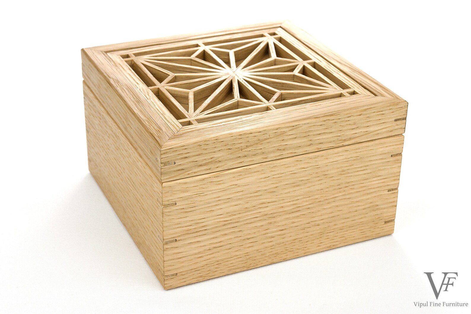 Small Kumiko Keepsake Box – Handcrafted Wooden Jewelry Box With ...