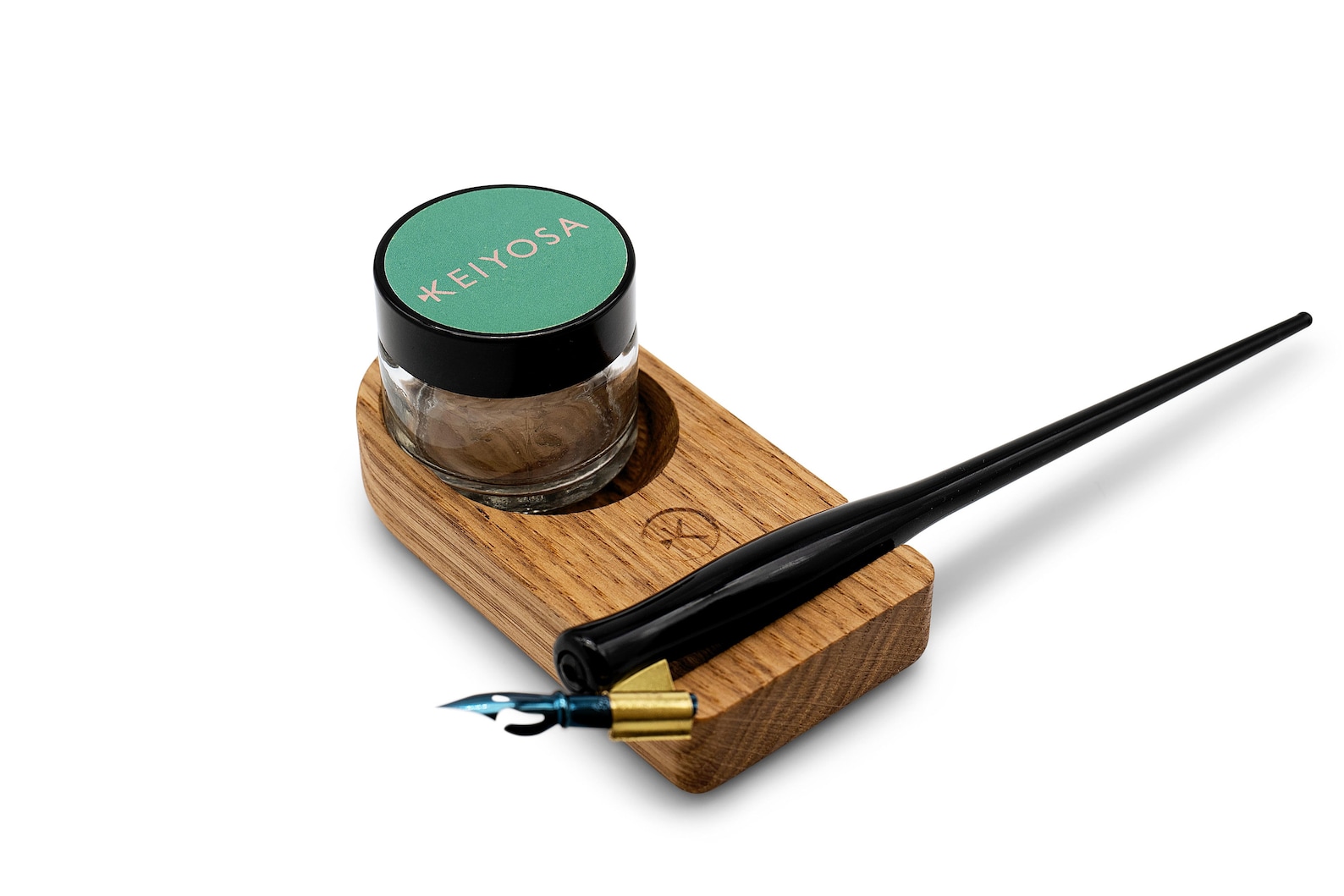 Tilt Angled Calligraphy Ink Pot Holder - Etsy