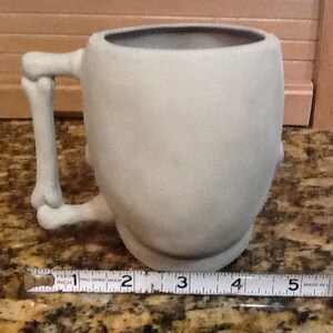 Skull Mug Ceramic Bisque Ready to Paint - Etsy