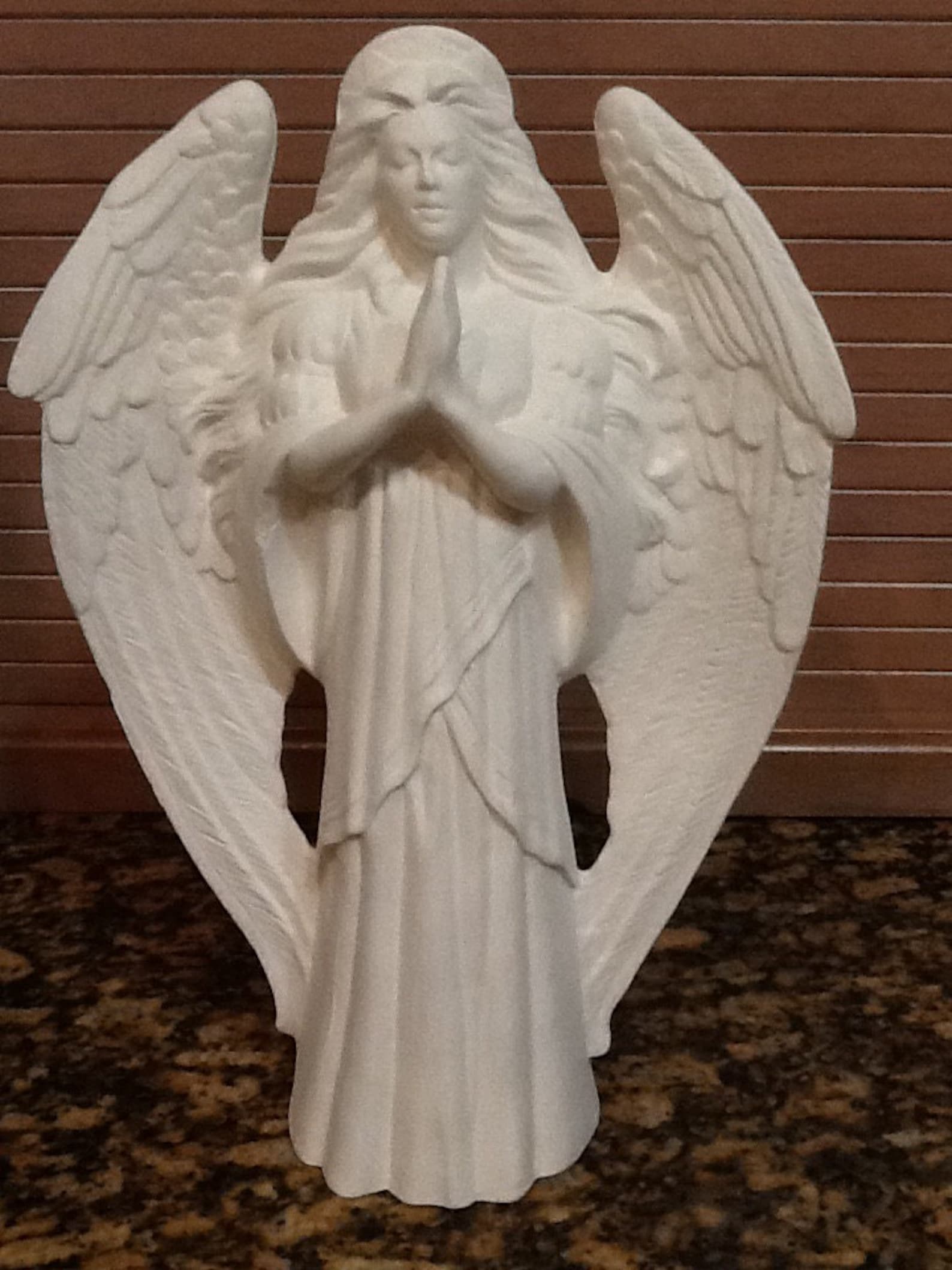 Ceramic Bisque Angel Cherub Christmas Ready to Paint. 12" Tall - Etsy