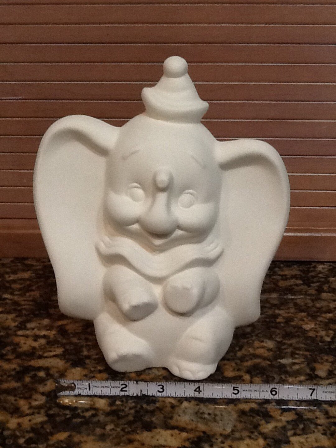 Dumbo Disney Figurine Ceramic Bisque Ready to Paint 9" - Etsy