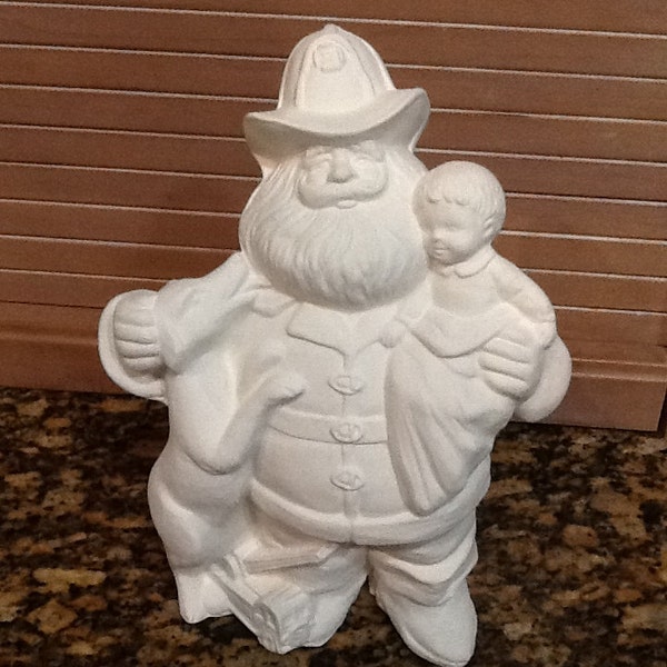 Fireman Santa - Etsy