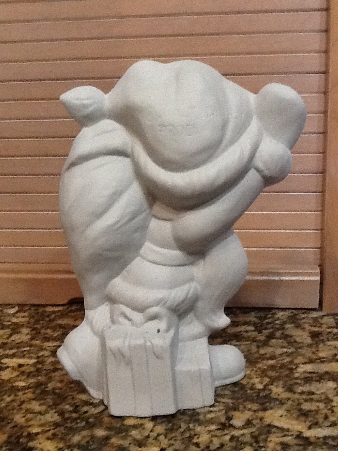 Santa Mickey Mouse Rare Vintage Walt Disney Production Ready to Paint ...