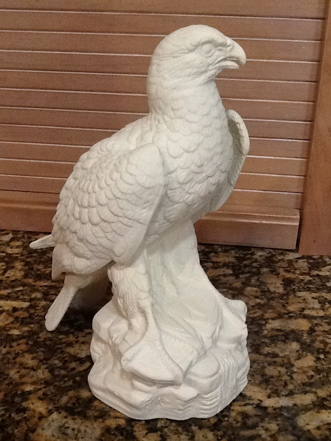 Eagle Statue 9.5" Tall Ceramic Bisque Ready to Paint - Etsy
