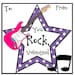 Rock Star Valentine's Day Cards - Etsy