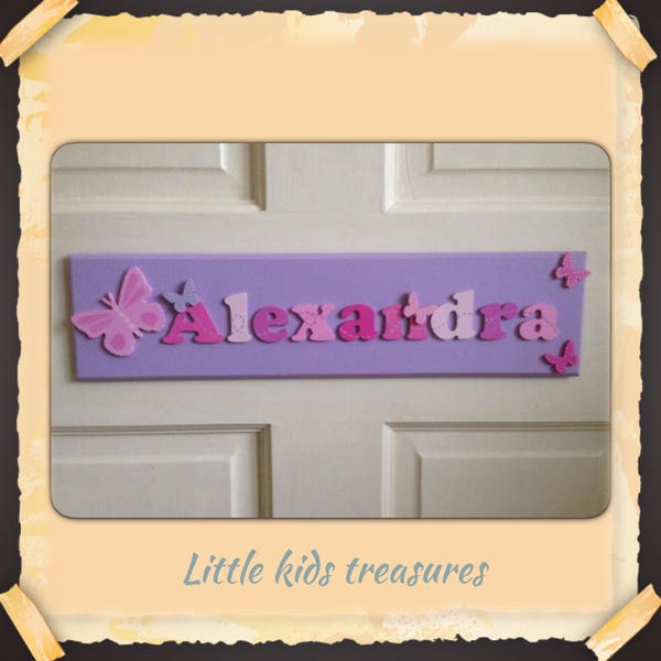 Kids Name Plaques - Etsy