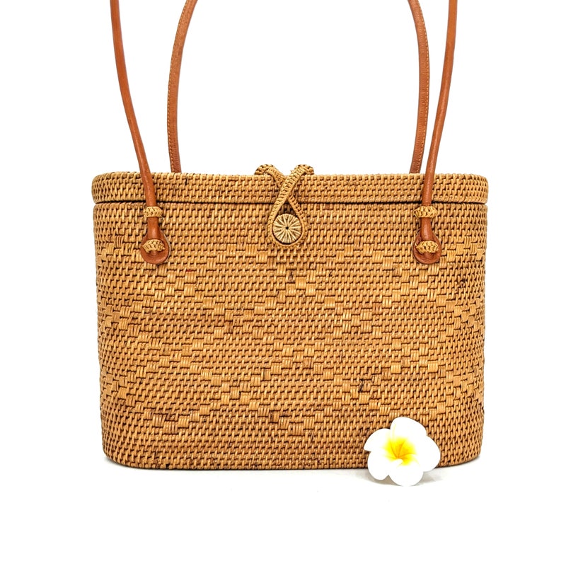 Women Rattan Handbag - Etsy
