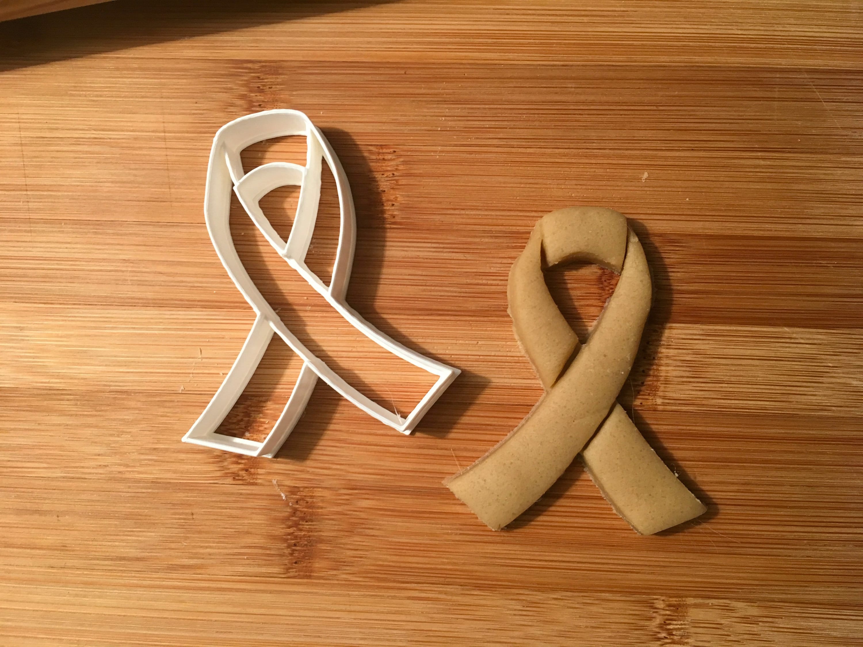 Awareness Ribbon Cookie Cuttercreates a Cut Out in Multiple Sizes - Etsy