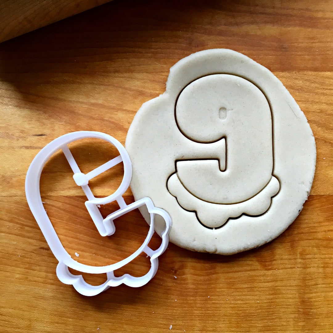 Cloud Number 9 Cookie Cutter/multi-size/dishwasher Safe Available - Etsy