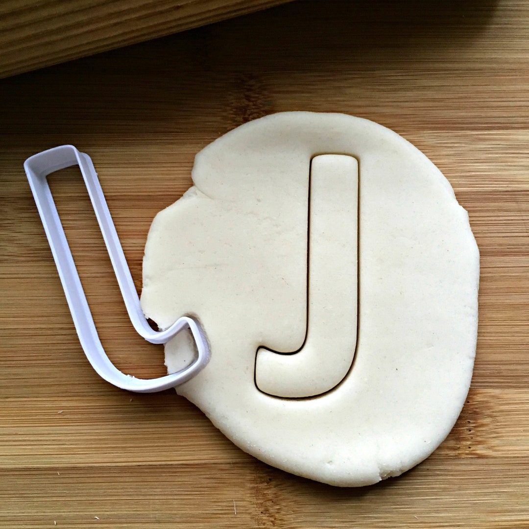 Letter J Cookie Cutter/multi-size/dishwasher Safe Available - Etsy