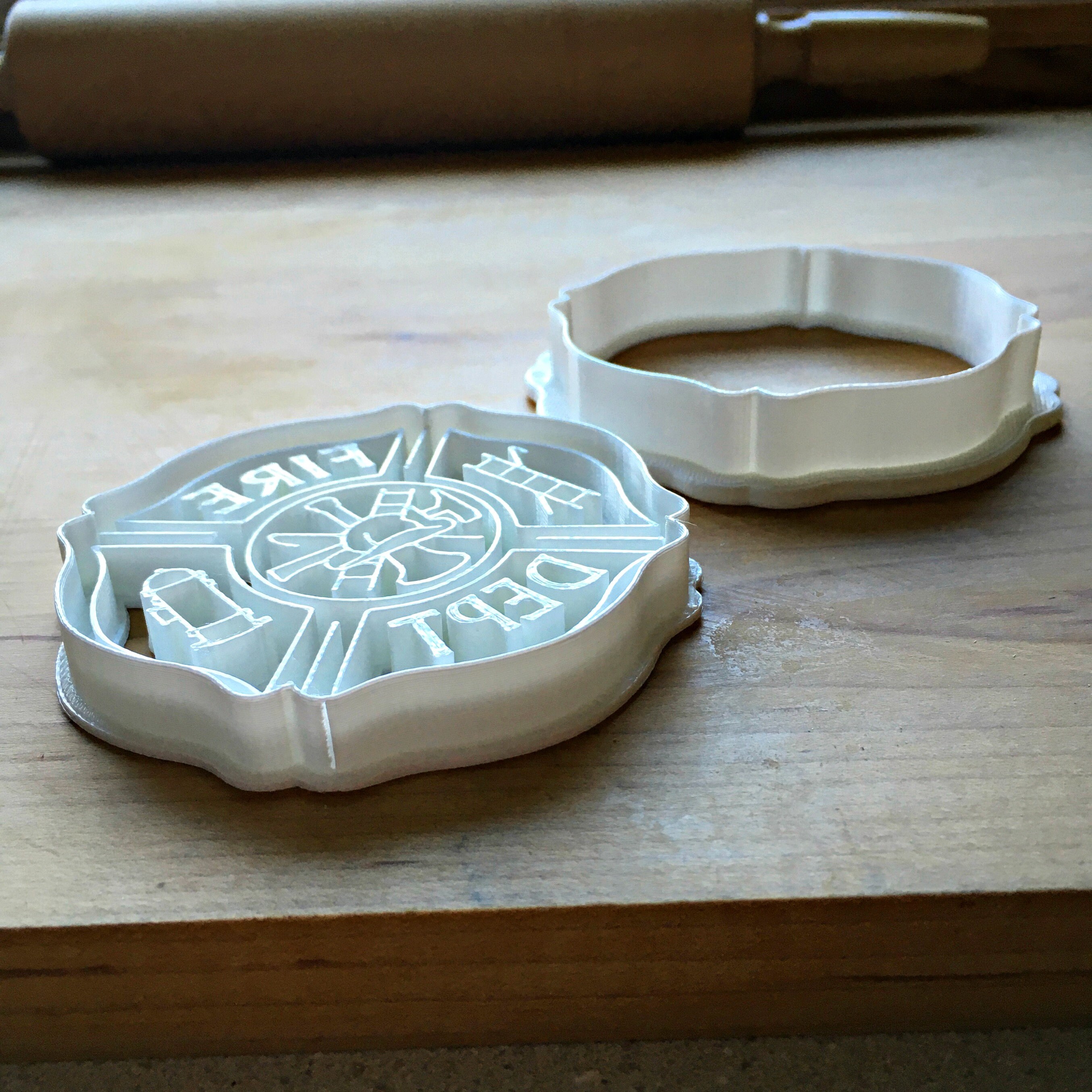 Set of 2 Firefighter Maltese Cross Cookie Cutters in Multiple Sizes - Etsy