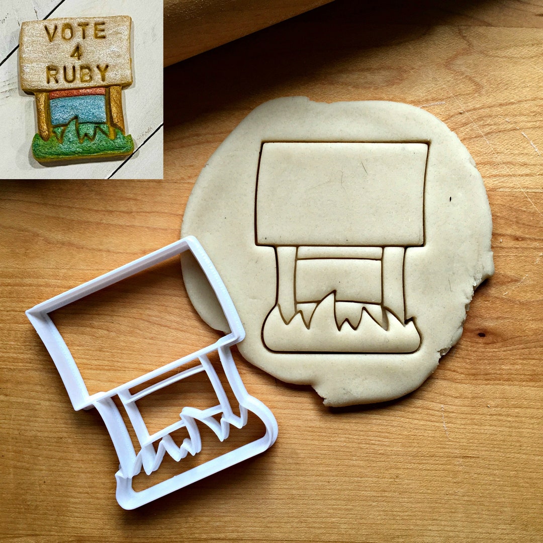 Yard Sign Cookie Cutter in Multiple Sizes - Etsy