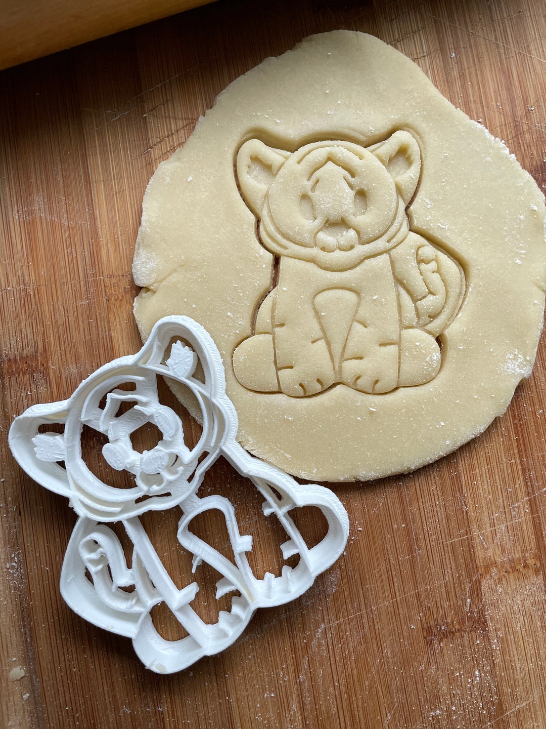 Baby Tiger Cookie Cutter in Multiple Sizes - Etsy